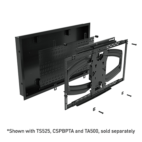 Large THINSTALL™ In-Wall Swing Arm Accessory for TS525TU and TS325TU ...