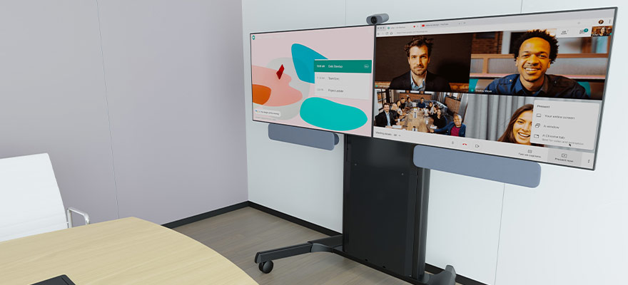 Google x Chief Workspace Collaboration | Legrand AV