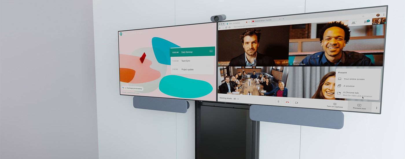 Google x Chief Workspace Collaboration | Legrand AV